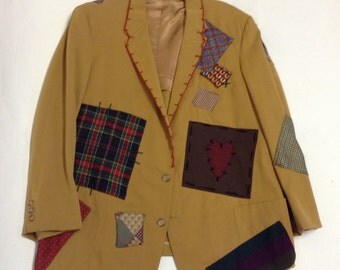 Upcycled blazer | Etsy