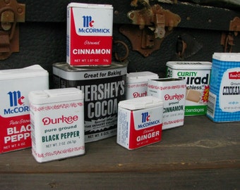 Spice cans | Etsy