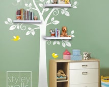 Unique shelf tree decal related items | Etsy