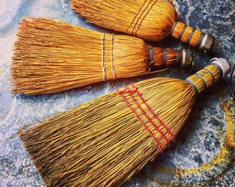 Straw broom | Etsy