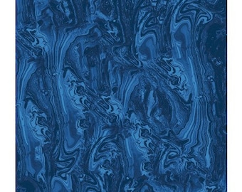 Blue swirl fabric | Etsy