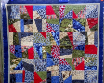 Military quilt | Etsy