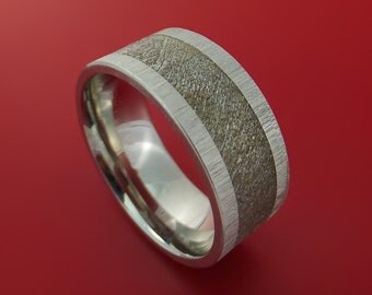 Meteorite ring | Etsy