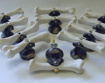 Bone knobs | Etsy