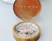 Unique personalized compass related items | Etsy