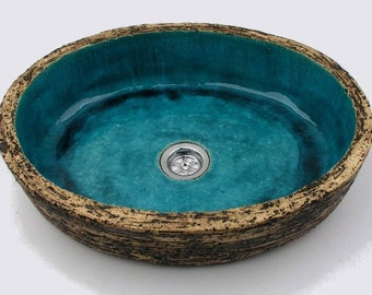 Turquoise sink | Etsy