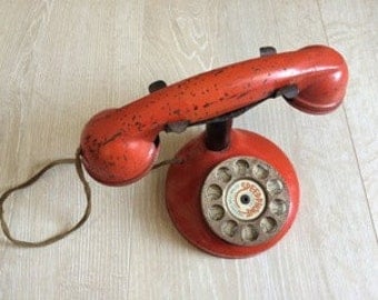 Vintage toy phone | Etsy