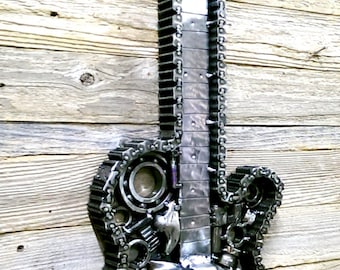 Welded chain art | Etsy