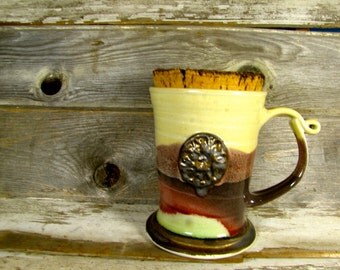 Ceramic beer mug | Etsy