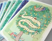 Greeting cards and t-shirts by Mireog on Etsy