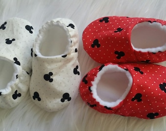 Mickey mouse shoes | Etsy