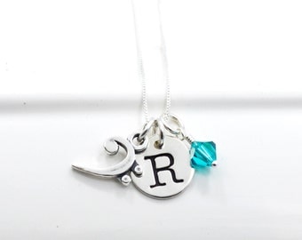 Hand Stamped Personalized Jewelry Necklaces by DesignMeJewelry