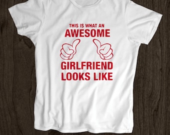 Girlfriend tshirt | Etsy