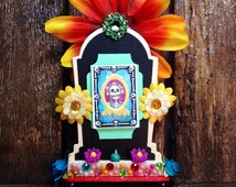 Unique day of the dead art related items | Etsy