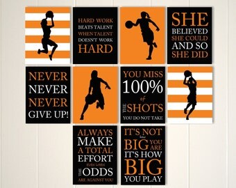 Motivational sports quotes art girls softball by PicabooArtStudio