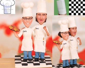 Personalised wedding cake topper Police by UniqueCakeToppers