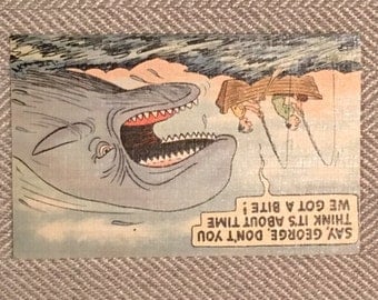 Items similar to Vintage Humorous Postcard 1950s, Funny Vintage ...