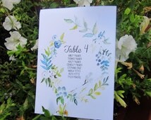 Unique table assignment related items | Etsy