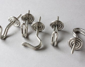 Screw hooks | Etsy