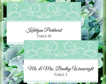 Tented place cards | Etsy