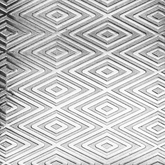 Patterned Sterling Silver Sheet