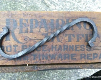 Wrought iron hooks | Etsy