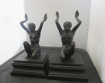 African bookends | Etsy