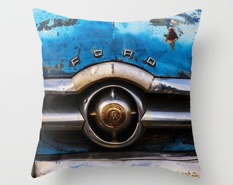 Vintage car pillow | Etsy