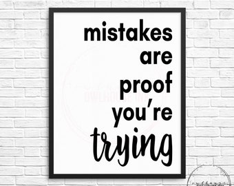 Classroom Decor Mistakes Are Proof You're Trying Poster