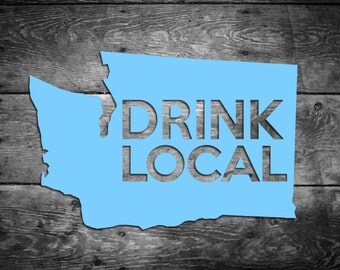 Oregon Native Vinyl Sticker Car Window Door Bumper by MetroBionic