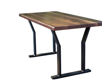 Walnut dining table | Etsy