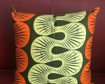 African print pillow | Etsy