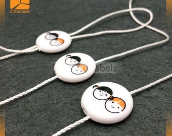 500 custom seal tag for hangtag seal tags plastic seal