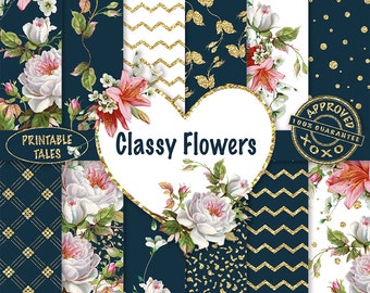 Commercial Use Digital Papers Clip Art by PrintableTales on Etsy