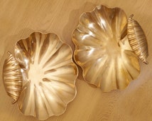 Unique brass shell dish related items | Etsy