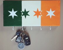 Unique wood irish flag related items | Etsy