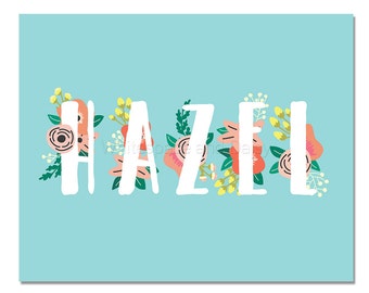Hazel name | Etsy