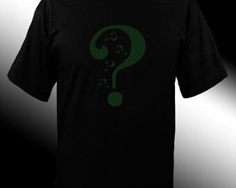 Items similar to RIDDLER CANE Gold Black Question Mark Costume Walking ...