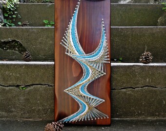 Wood string art | Etsy