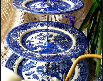 Porcelain cake stand | Etsy