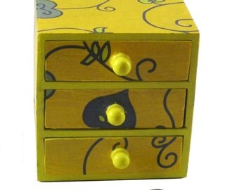 Wooden heart box | Etsy