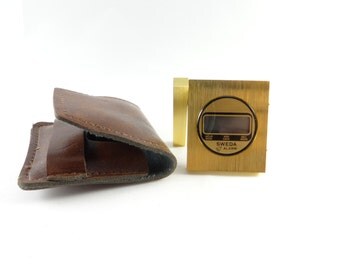 Vintage travel clock | Etsy