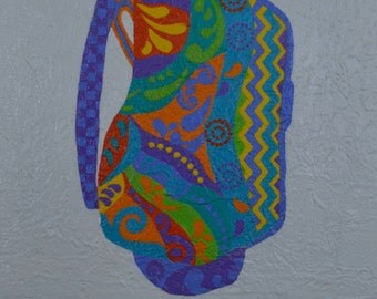 Abstract golf art | Etsy