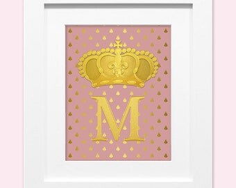 crown letter m – Etsy