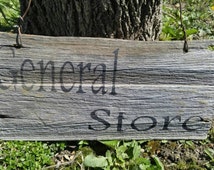 Popular items for general store sign on Etsy