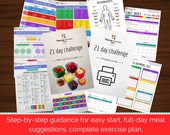 Popular items for 21 day fix planner on Etsy