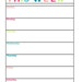 Bright Dates To Remember Printable Page Letter Size PDF Home