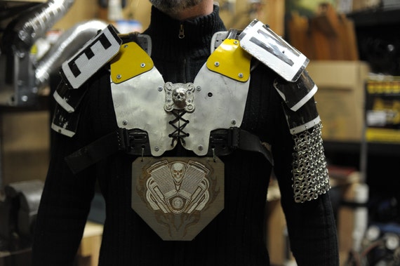 Traffic Sign Armor Breastplate