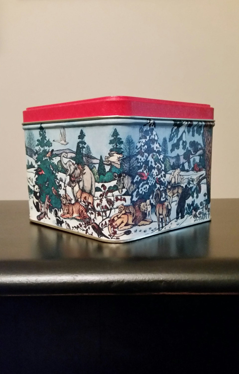 Christmas Animals Tin Storage Container – Haute Juice