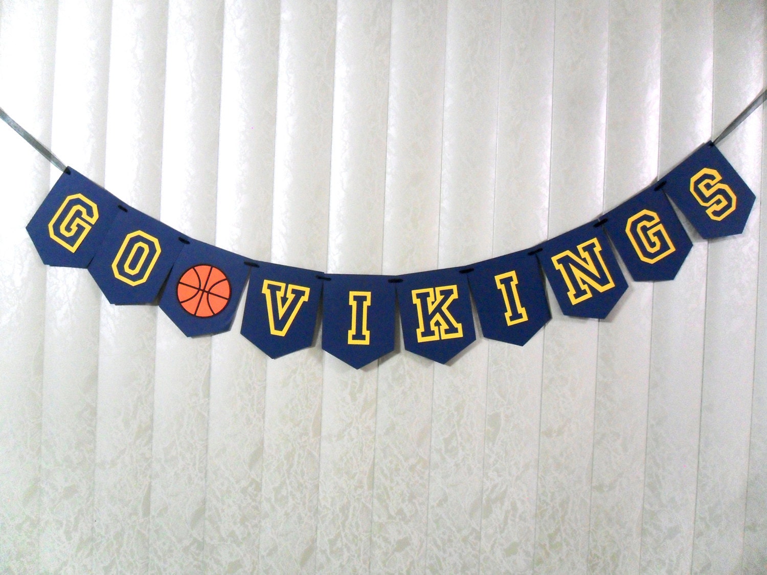 Sports Banner Paper Banner Varsity Style Banner Letterman